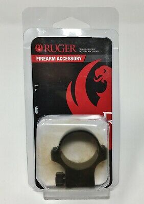 Ruger High 30mm Scope Ring 5B30 with Blue Finish (single) - NewAvon Arms